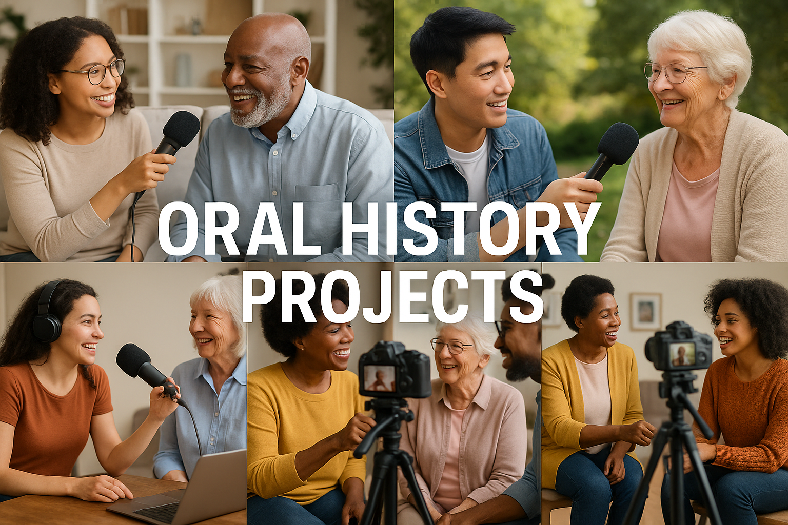 Oral History Projects - Preserving Voices, Connecting Stories